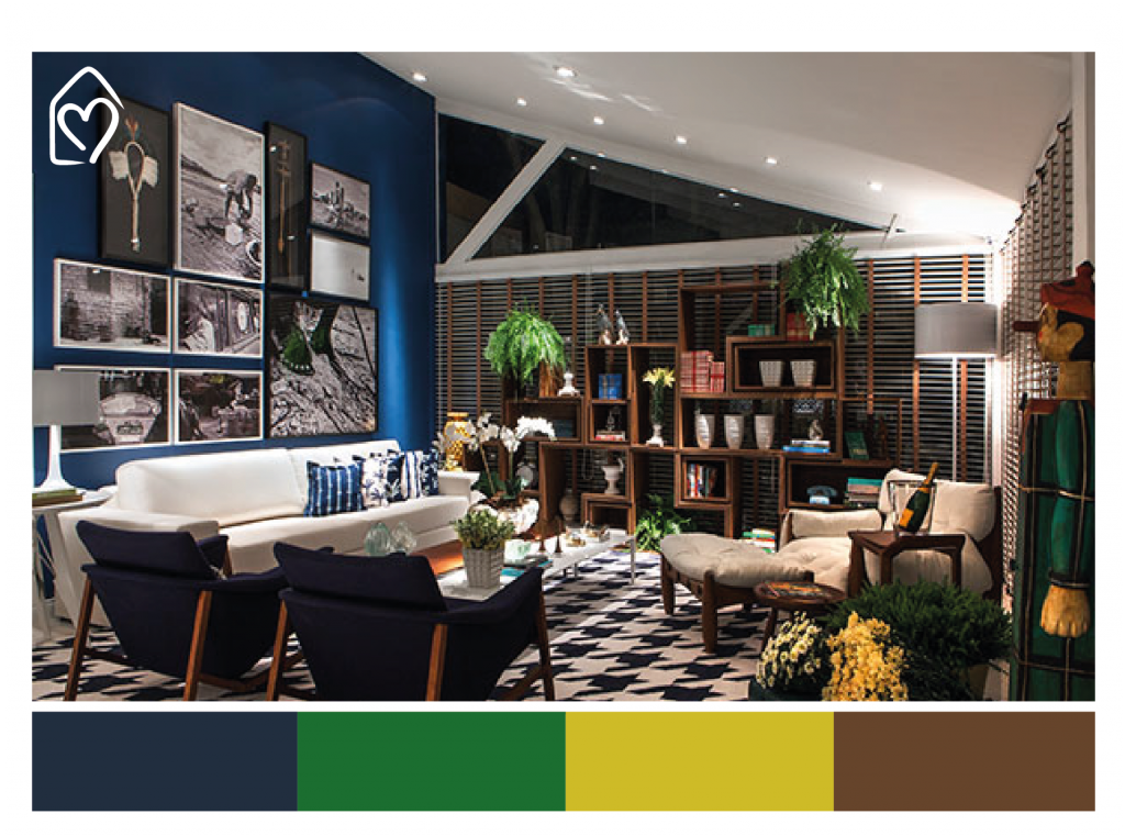 Inspiração do dia: Brazilian Decor - Casa das Amigas