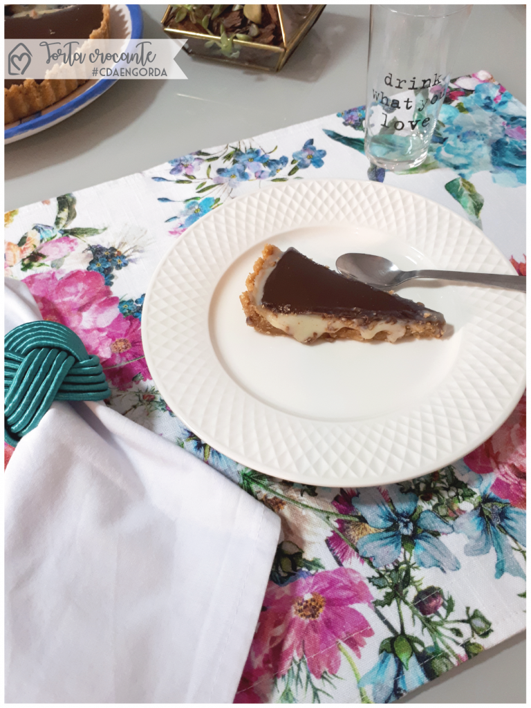 Receita torta crocante - Casa das Amigas