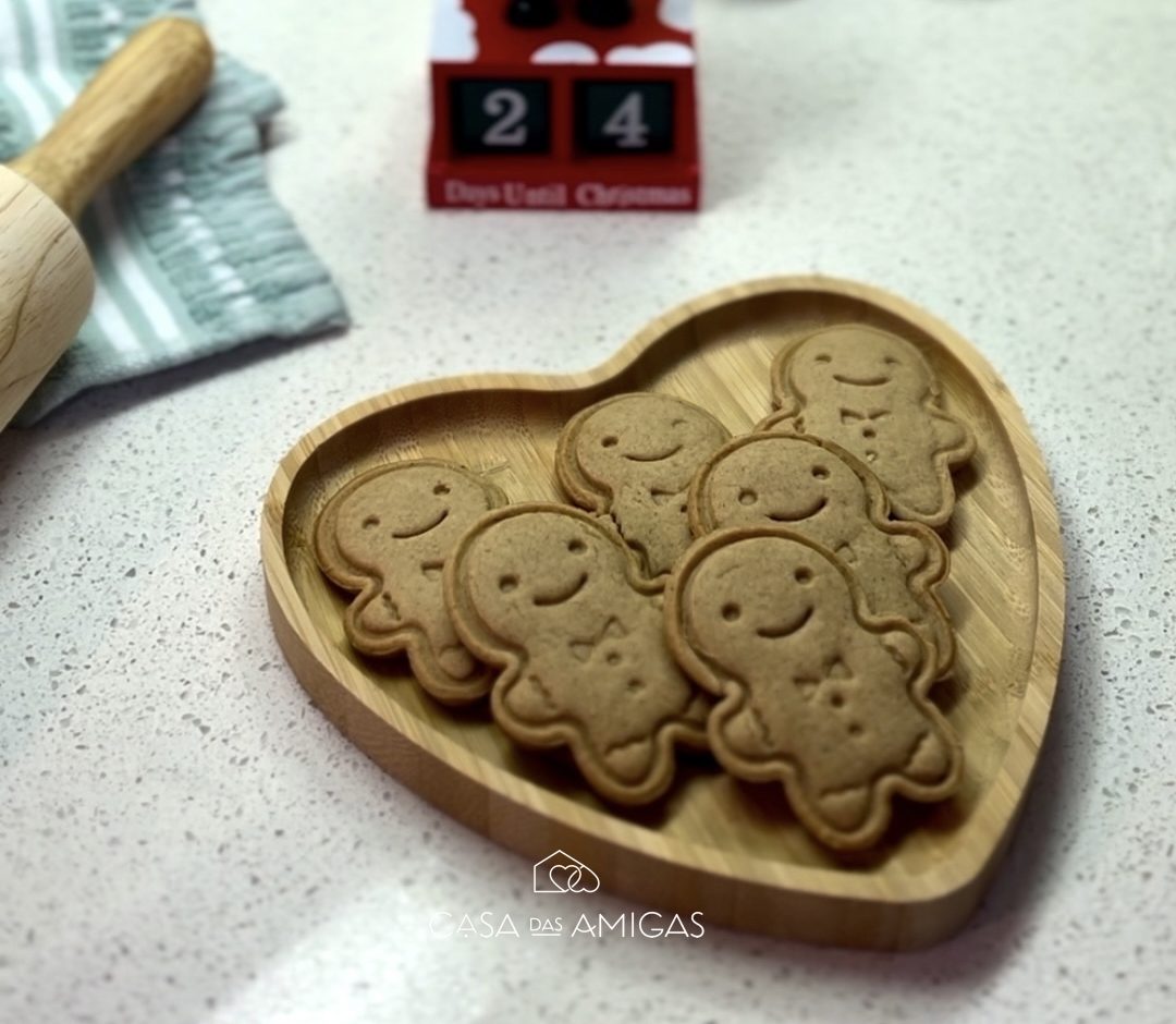 Receita de Gingerbread Cookies - Casa das Amigas